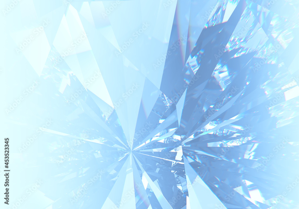 Beautiful 3D Rendered Shiny Diamond in Brilliant Cut on Black ...