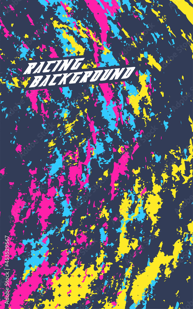 Abstract geometric backgrounds for sports and games. Abstract racing ...