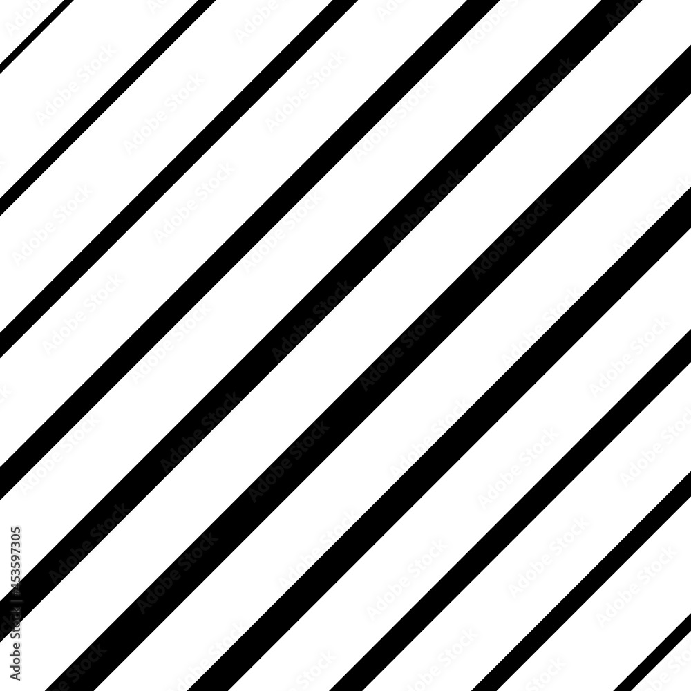 Geometric pattern of diagonal lines of varying thickness. Seamless ...
