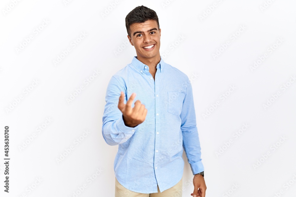 Beckoning Hand Gesture