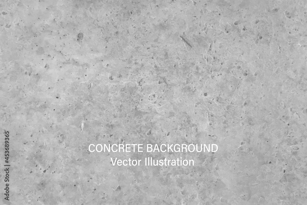 Vector gray concrete texture. Stone wall background. Stock Vector ...