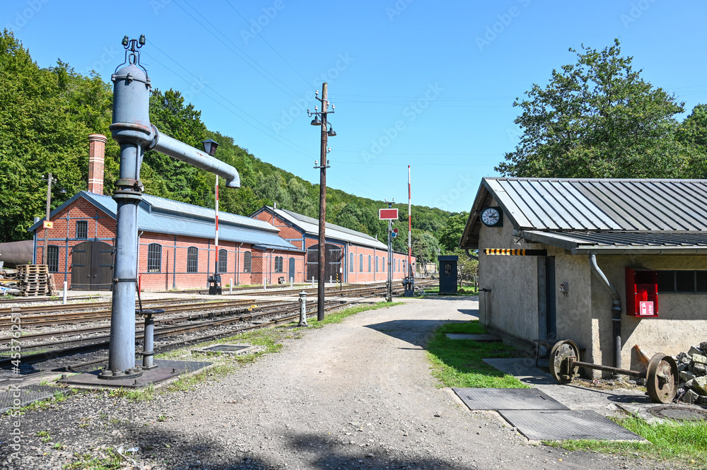 Petange site touristique ancien gare industriel Luxembourg gare Fond de ...