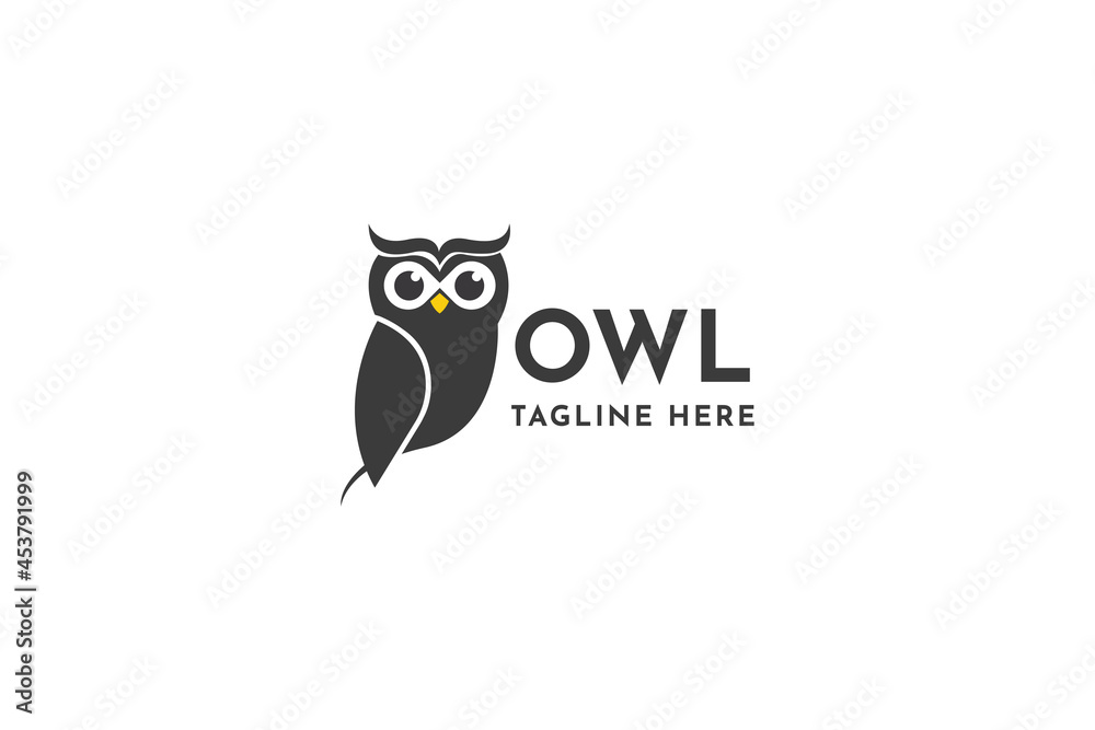 Abstract Owl Design
