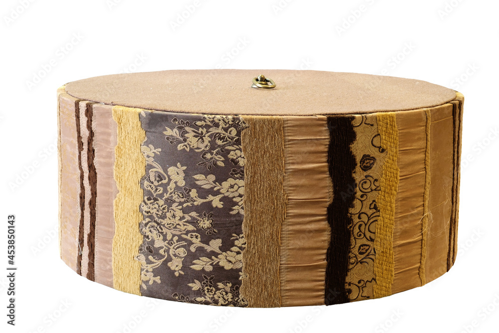 Vintage round hat box isolated on white background Stock Photo | Adobe ...