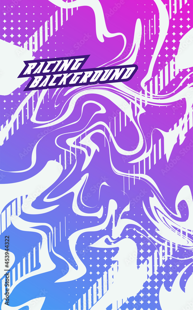 Abstract geometric backgrounds for sports and games. Abstract racing ...