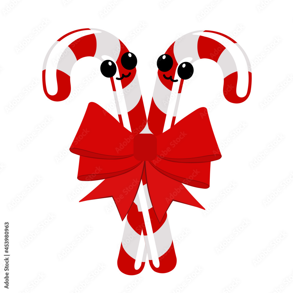 Caramelos de navidad vector de Stock | Adobe Stock