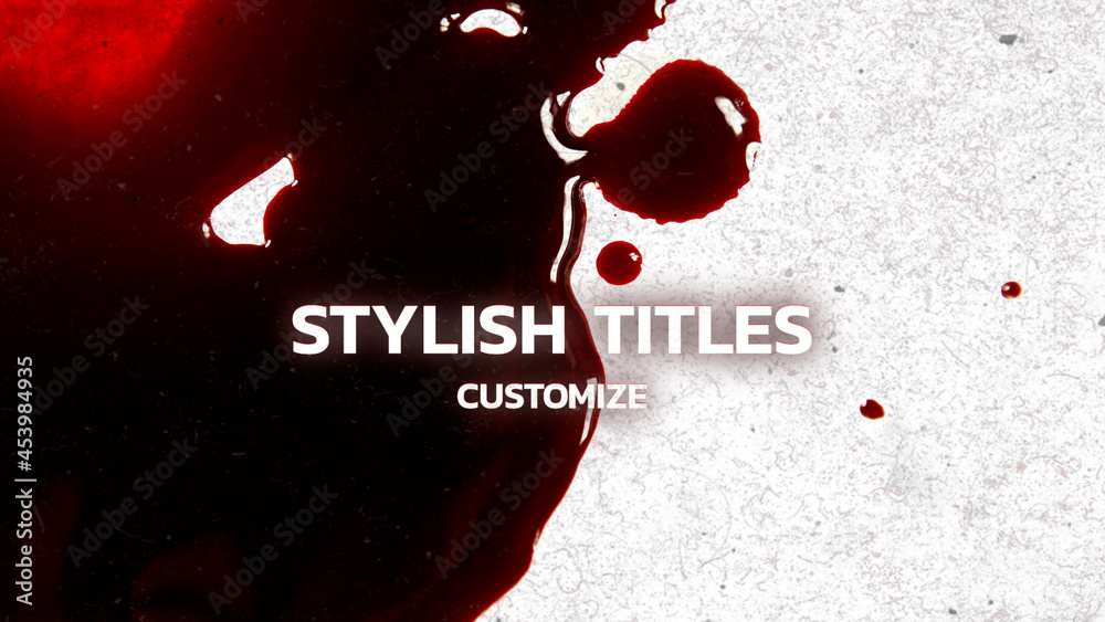 Stylish Texture Text Titles Stock Template | Adobe Stock