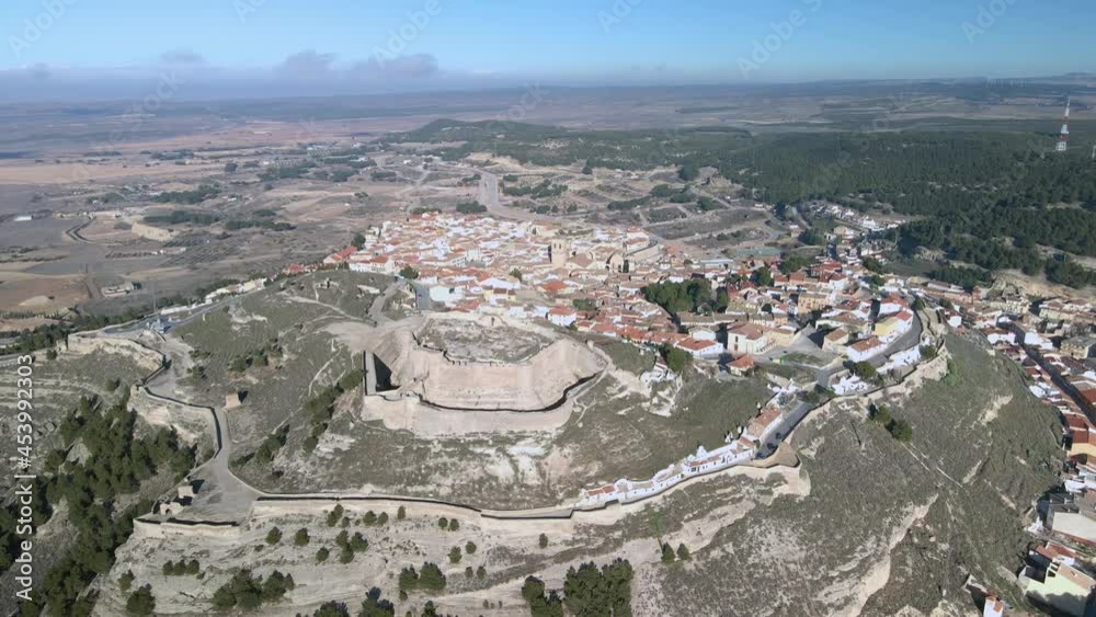 Some shots taken with the DJI Air 2S drone of a typical Spanish village ...