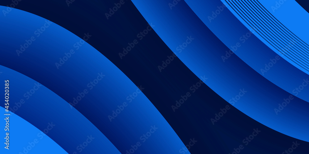Blue abstract background. Blue tech background. Blue 3D background ...