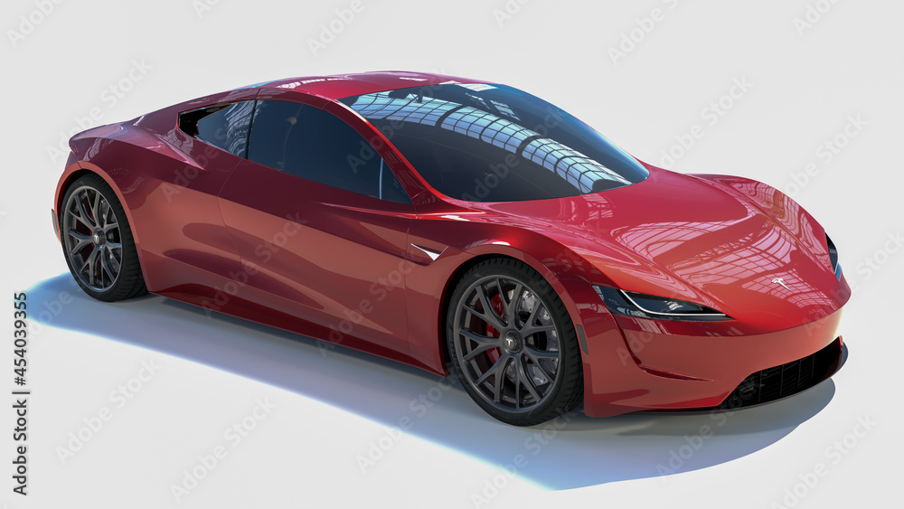 Tesla Roadster White