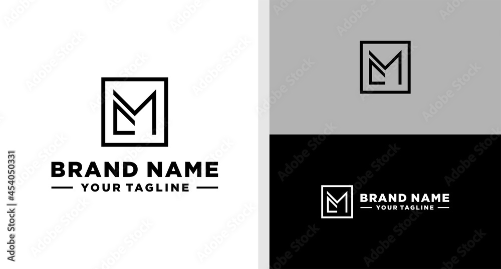 CM LOGO LINE SIMPLE EDITABLE Stock Vector | Adobe Stock