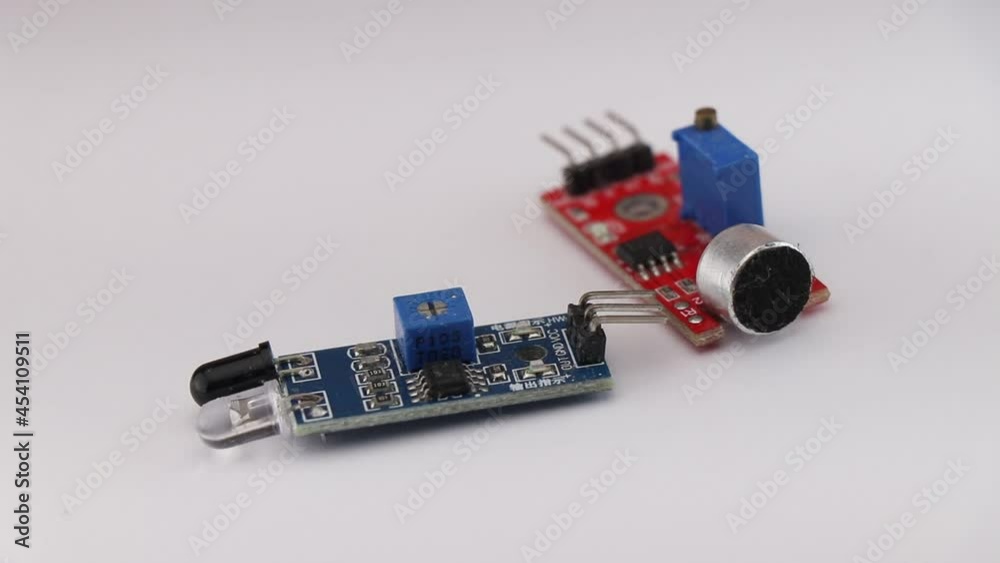 IR sensor and sound sensor modules for arduino, Various arduino sensor ...