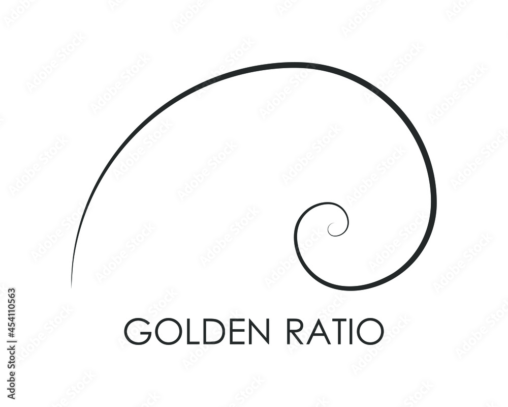 Poster Golden ratio graphic symbol – Wall Art | UkPosters