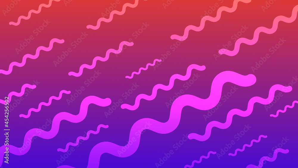 Seamless wiggle effect in nebular space background Stock Illustration ...