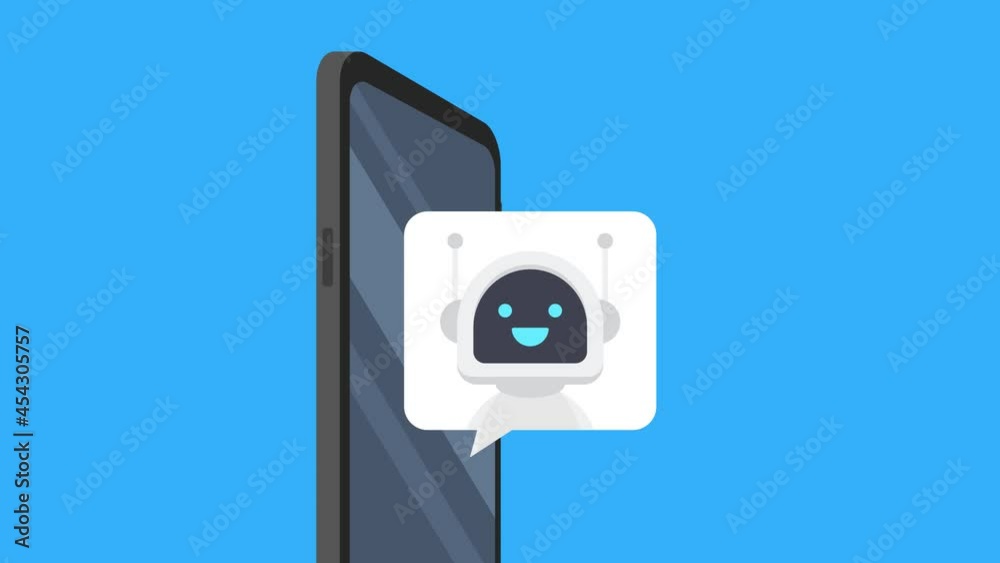 Robot icon. Bot sign design. Chatbot symbol concept. Voice support ...