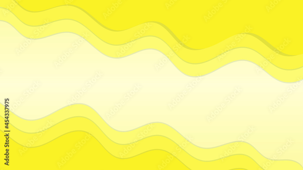 Yellow papercut abstract background with gradient paper cut backgrounds ...