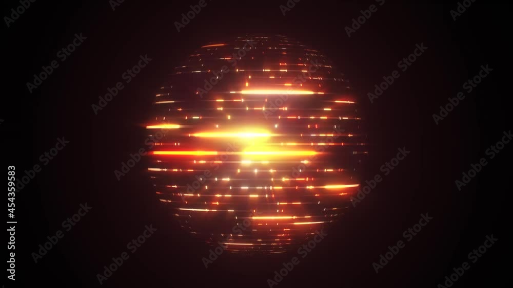Mirrorball Vj Light Planet Background Fx Loop/ 4k animation of an ...