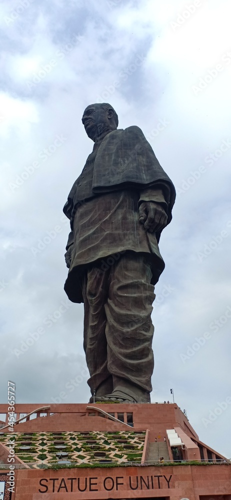 Statue of unity tallest statute in the world Stock Photo | Adobe Stock