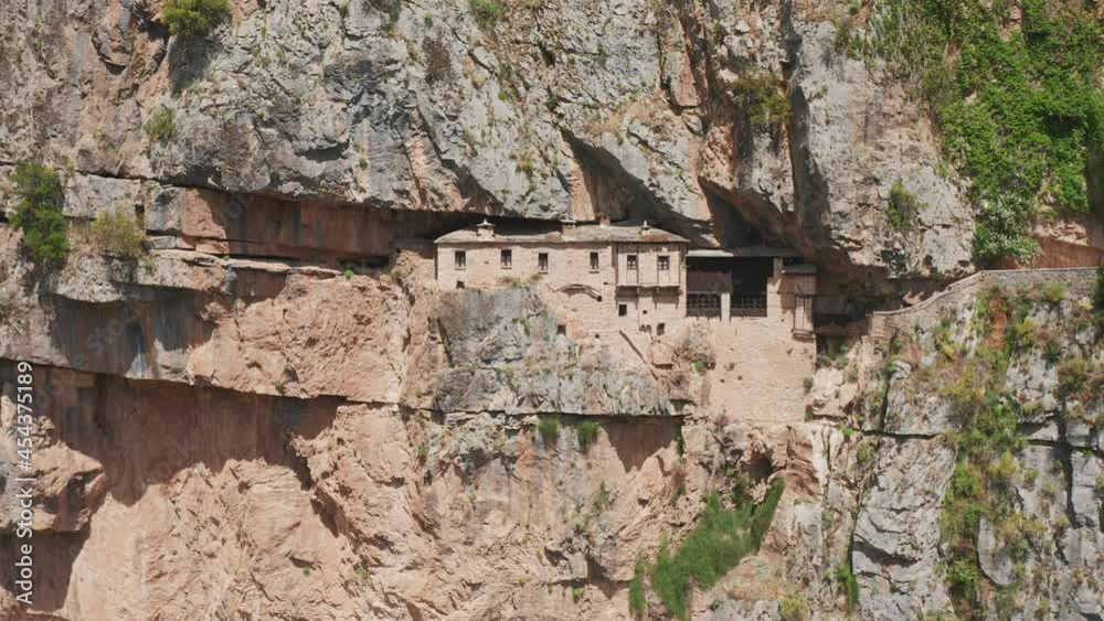 4K The historic Holy Kipinas Monastery built in 12th century, built on ...