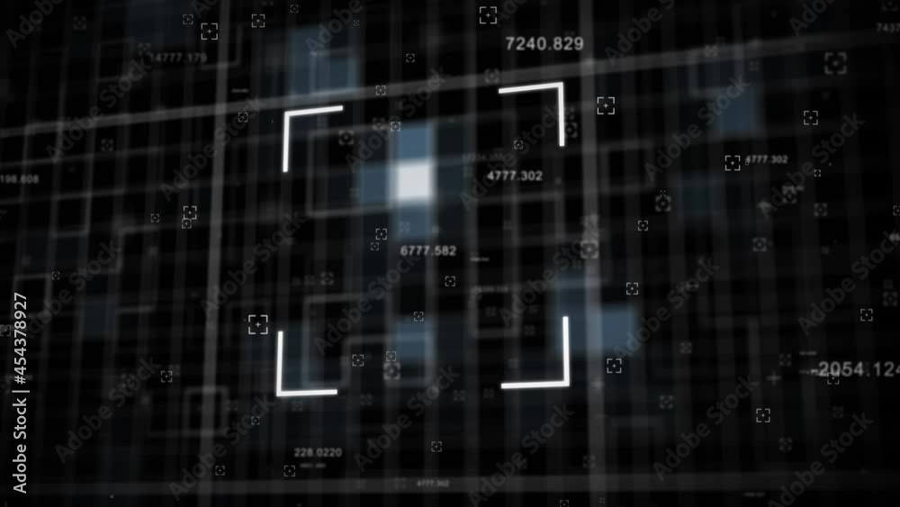 Multiple changing numbers and square scope scanning over multiple stars ... Multiple changing numbers and square scope scanning over multiple stars ...