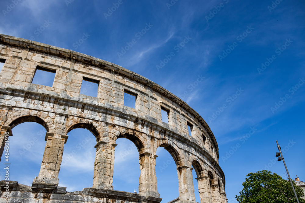 Pula Arena (Pulska Arena, Arena di Pola) - one of the largest preserved ...