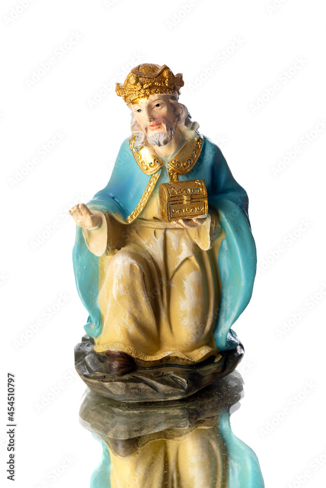 Melchior, the oldest and first of the three wise men foto de Stock ...