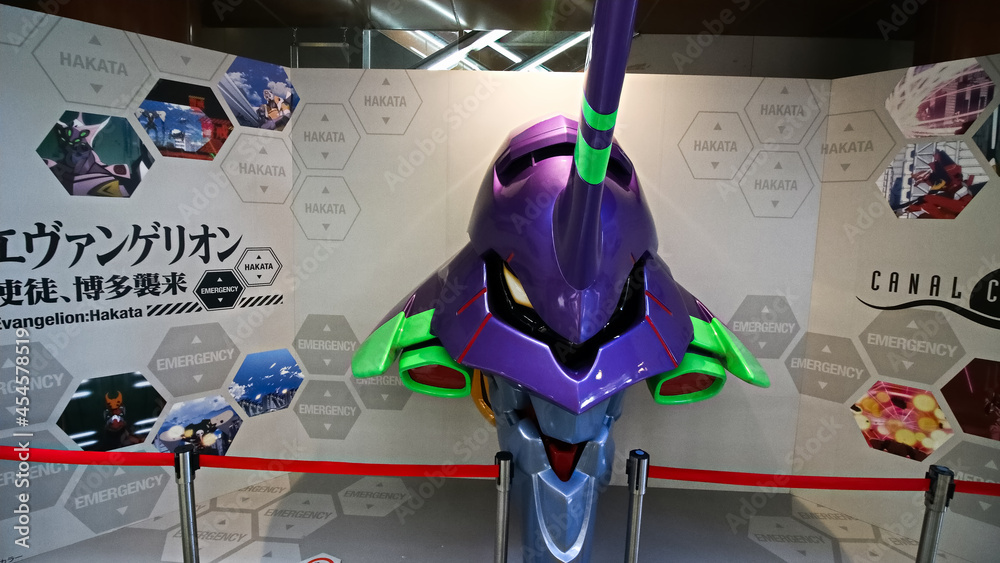Hakata, Fukuoka/JAPAN - Sep 10 2019 : Evangelion EVA-01 The First ...