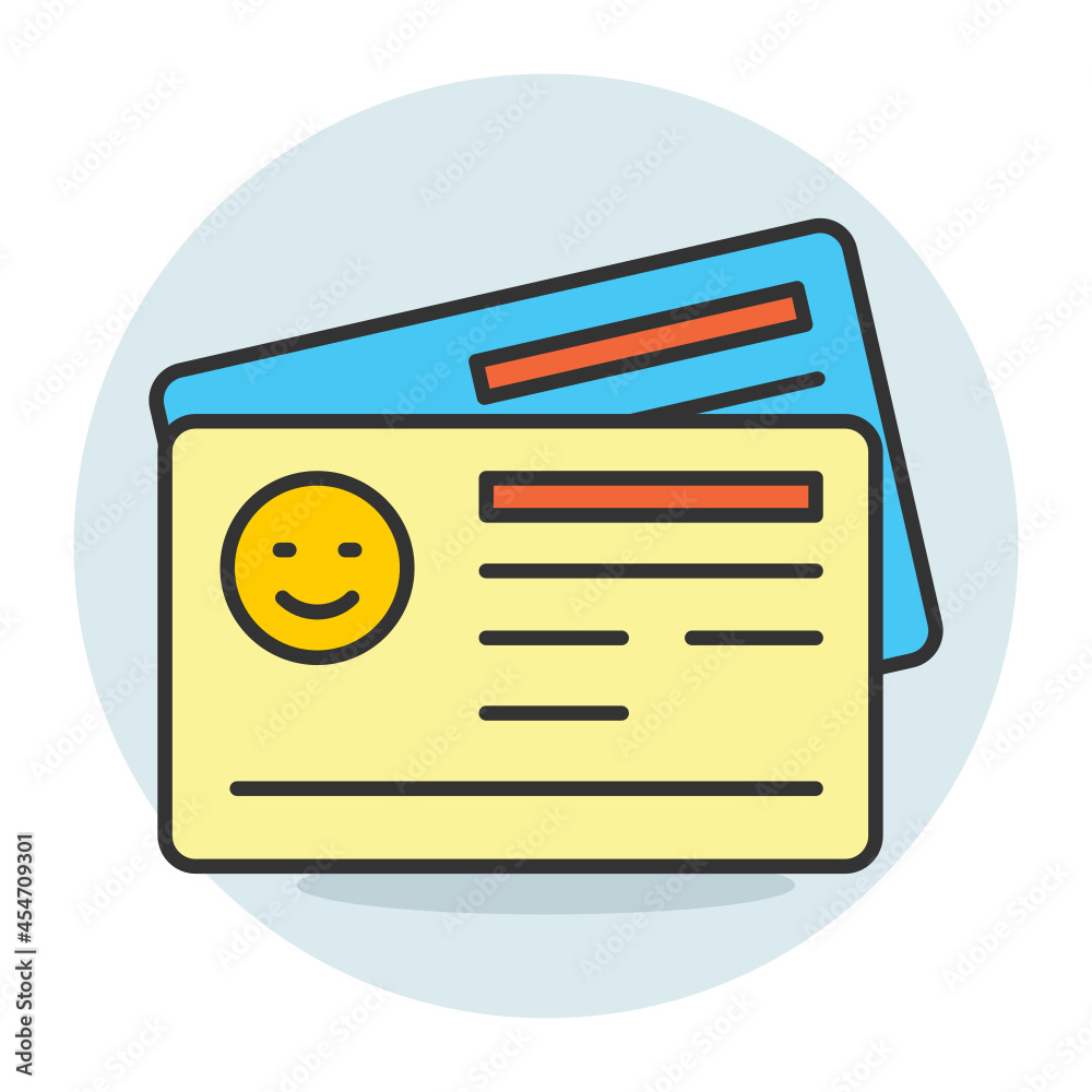 PVC Card Print Concept, Bussiness identity Design Vector Icon Design ...