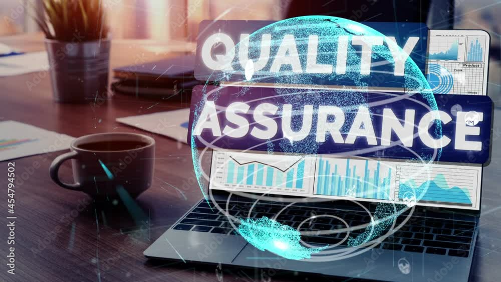 Video Stock Quality Assurance and Quality Control conceptual - Modern ...