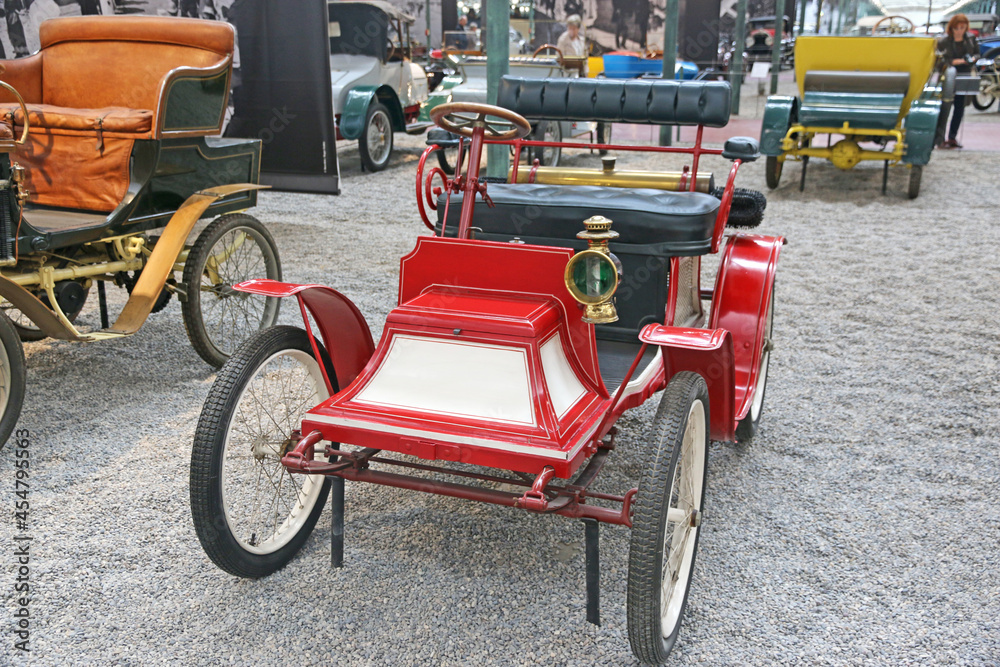 Vintage carriage car Stock Photo | Adobe Stock
