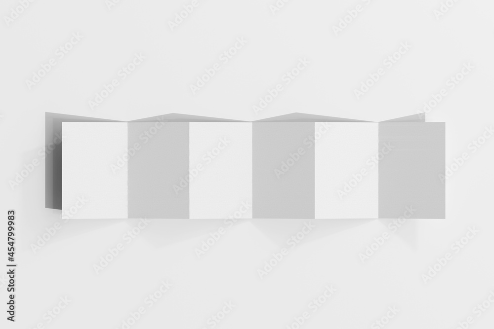 A4 Size Six Fold Brochure Stock Photo | Adobe Stock