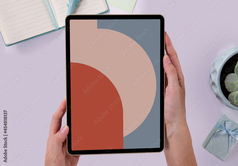 Tablet Device Mockup Stock Template | Adobe Stock