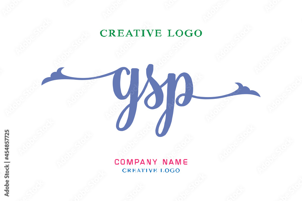 GSP lettering logo is simple, easy to understand and authoritative ...