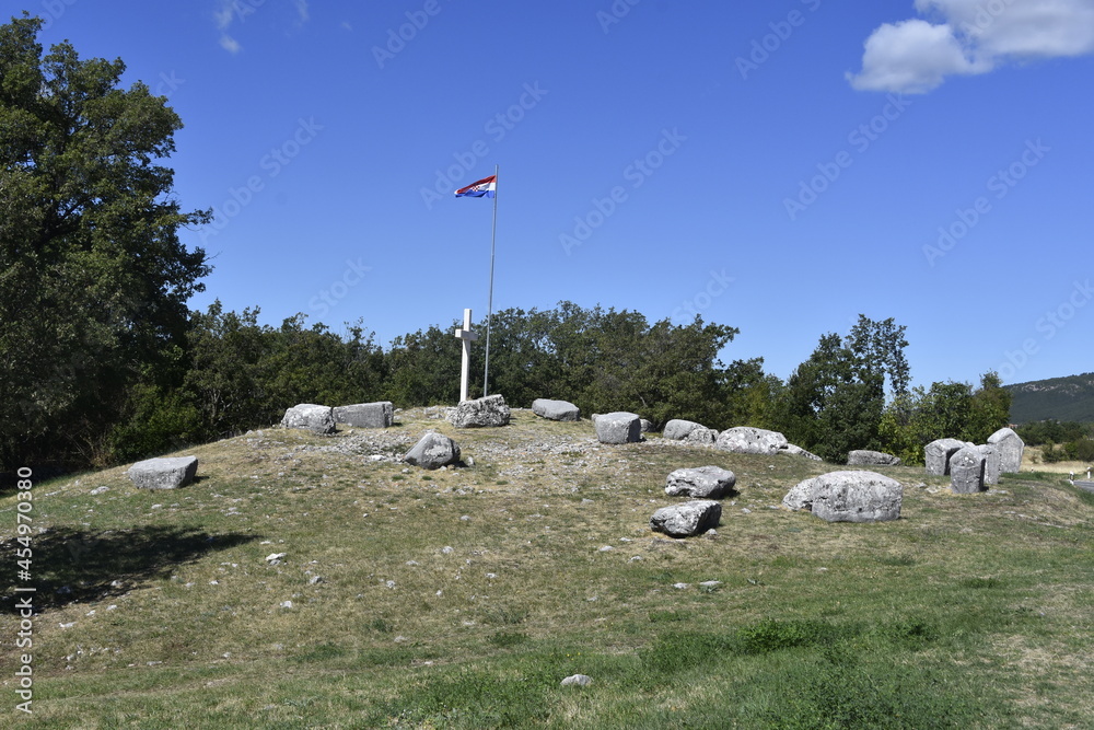 Roman Stones, on the UNESCO List, WHS, archaeological site, Croatia ...