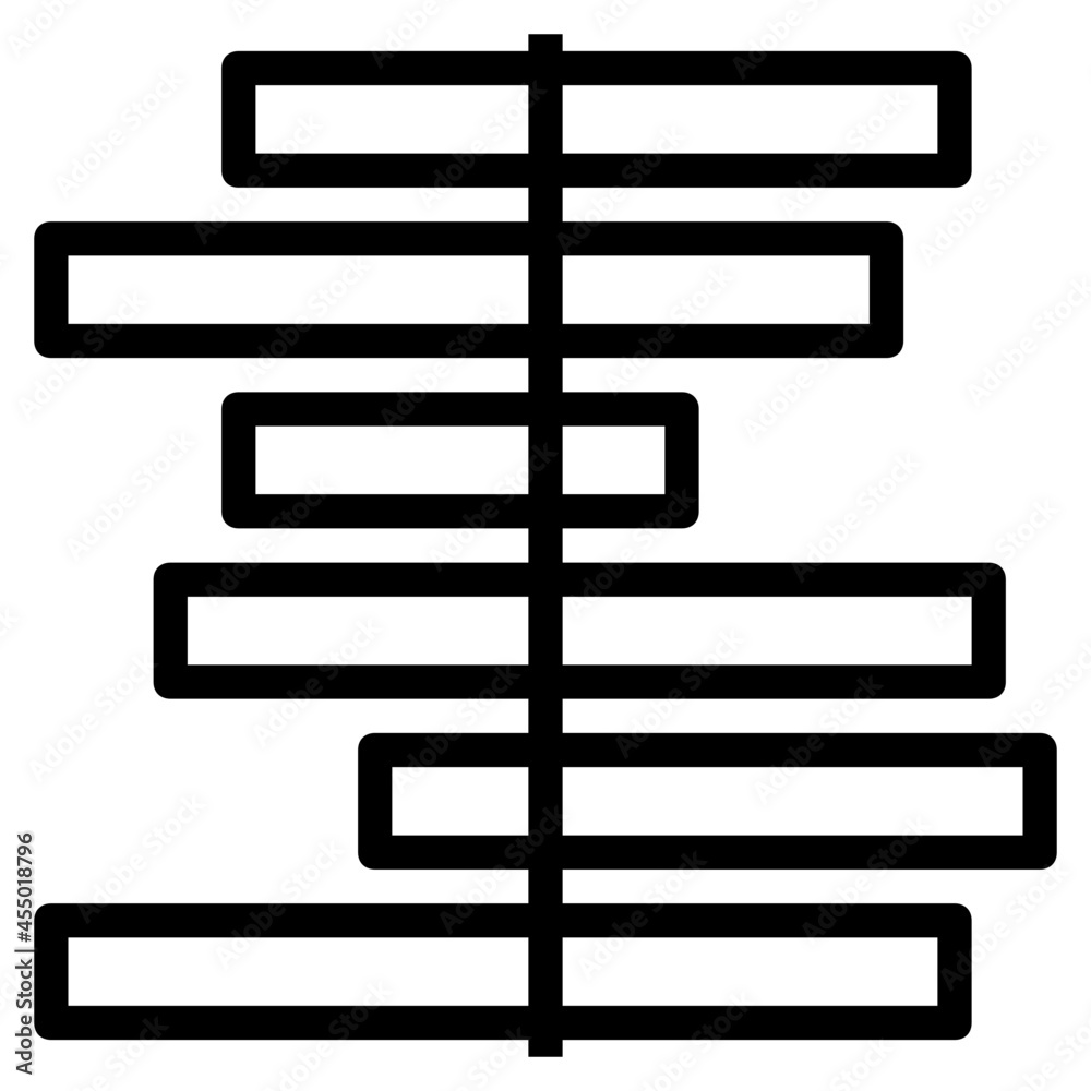 deviation icon Stock Vector | Adobe Stock