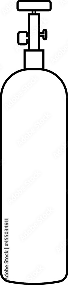 Oxygen Tank Clipart Black And White Tree