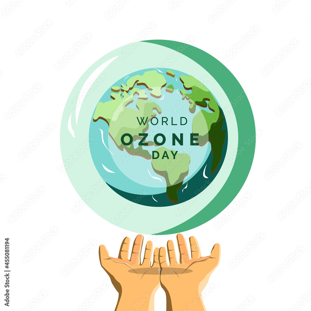 World Ozone Day, Illustration vector for theme nature and for world ...