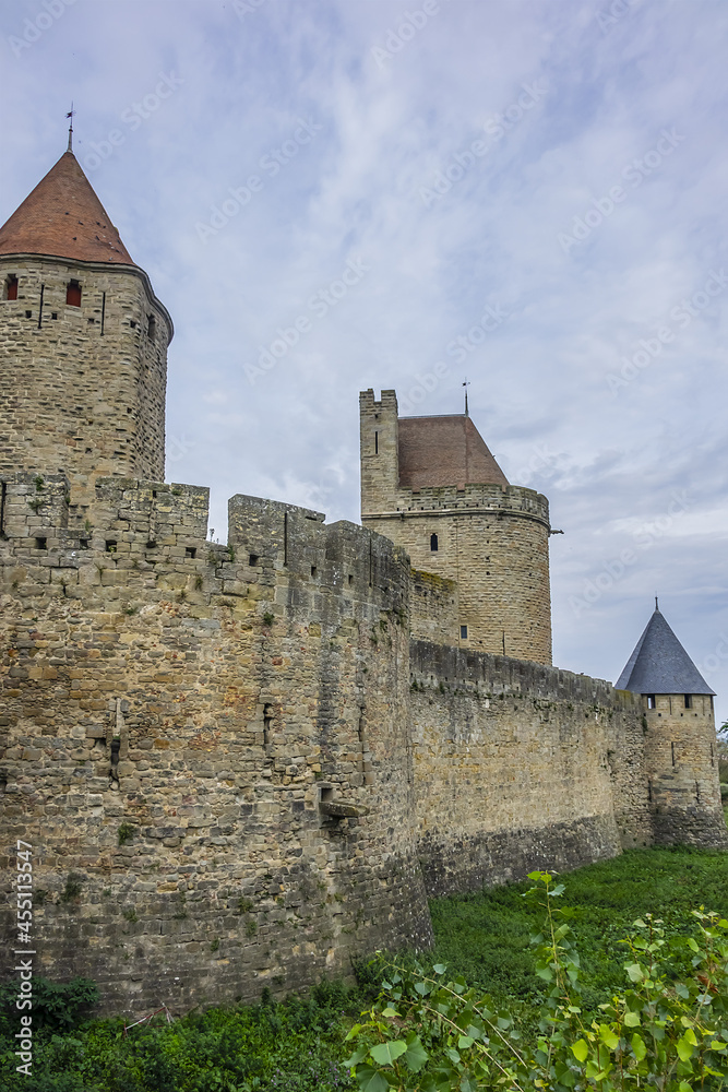 Medieval citadel at Carcassonne - huge and completely over-the-top ...