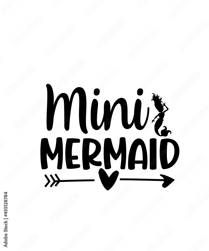 Mermaid SVG Bundle, Mermaid Monogram svg, cute mermaid, Mermaid clipart ...