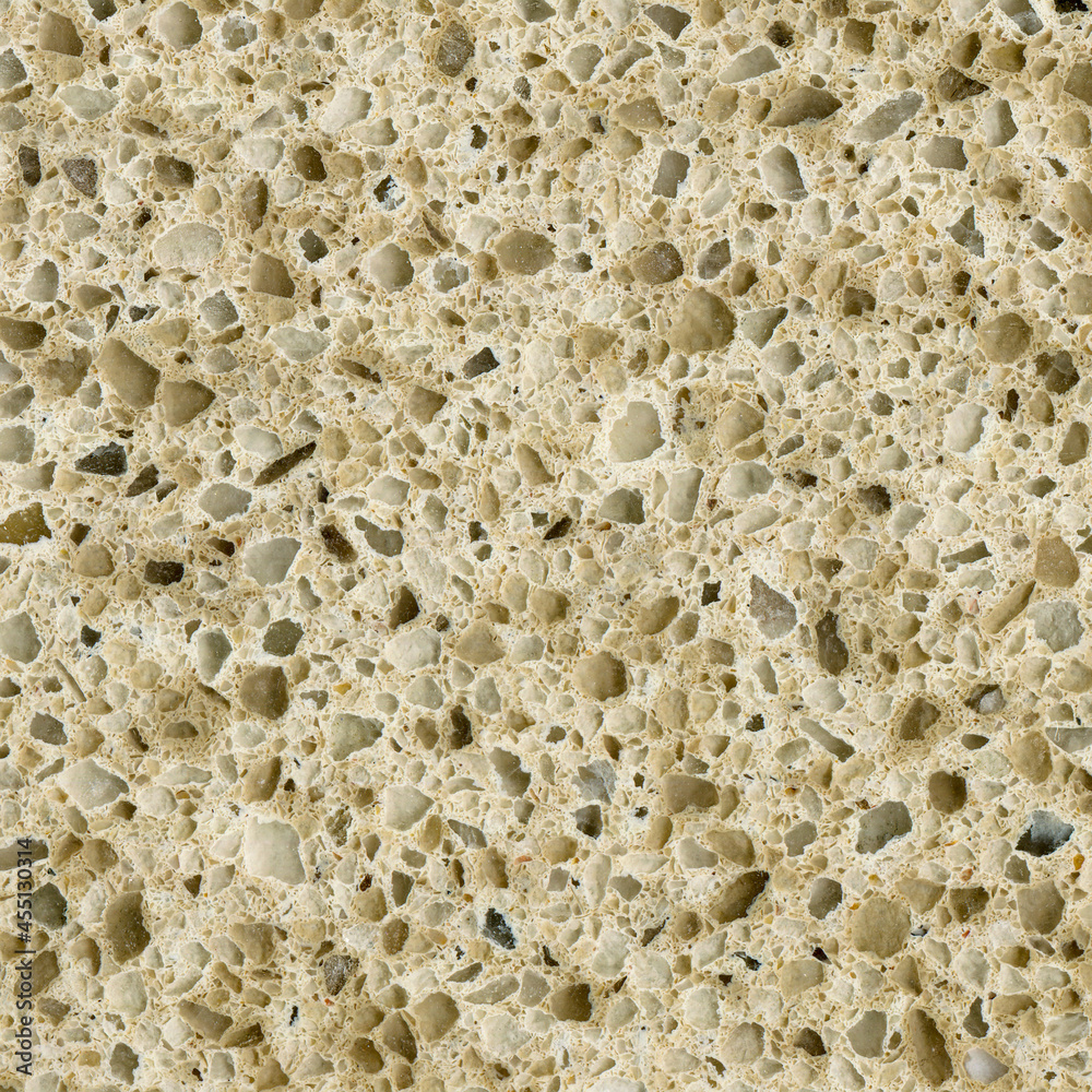 Quartz beige ceramic mosaic tile texture stone background Stock Photo ...