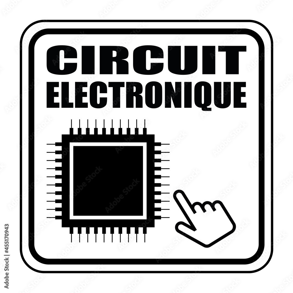 Logo carte électronique. Stock Vector | Adobe Stock