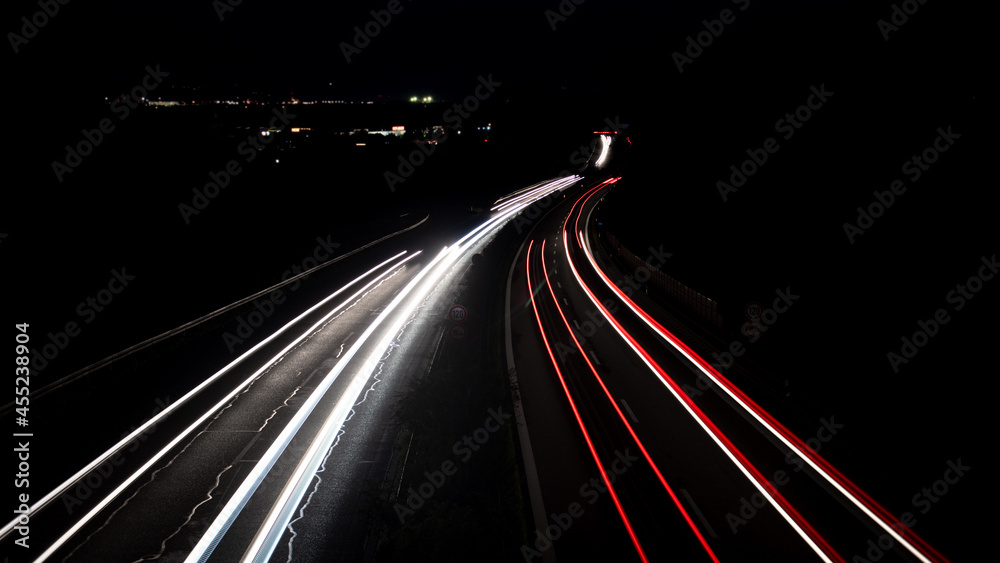 Lichter Linien Stock Photo | Adobe Stock