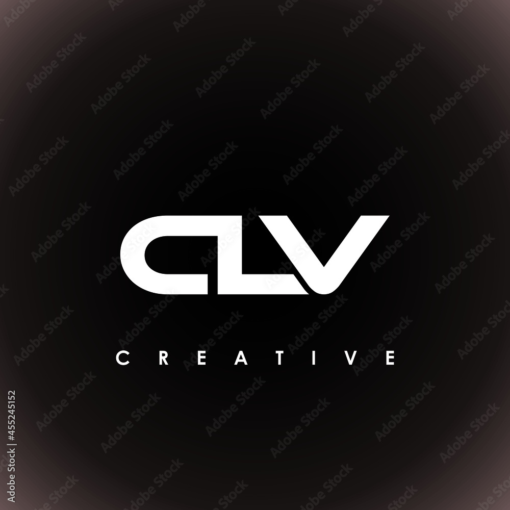 Vetor de CLV Letter Initial Logo Design Template Vector Illustration do ...