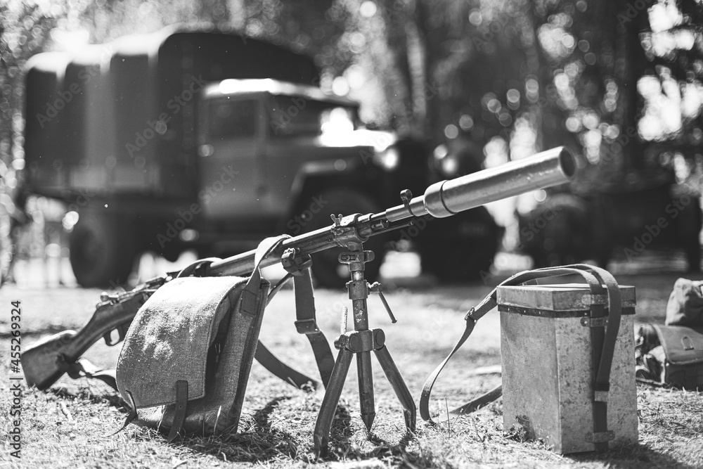 Old soviet russian rifle mosin nagant model 91 38. model 91 cossack ...