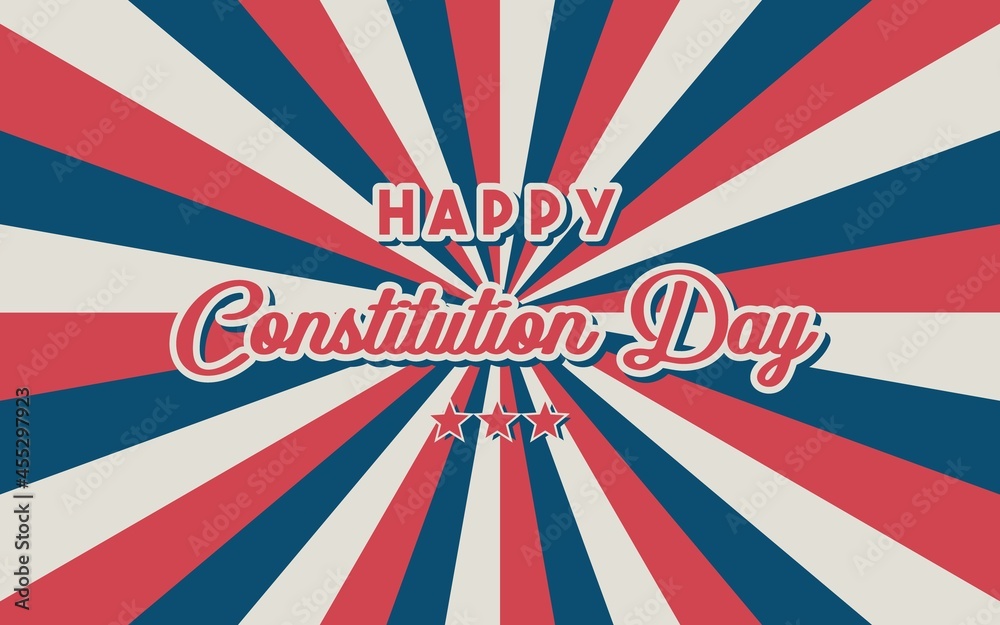 17 september - United States Constitution day. Typography concept ...