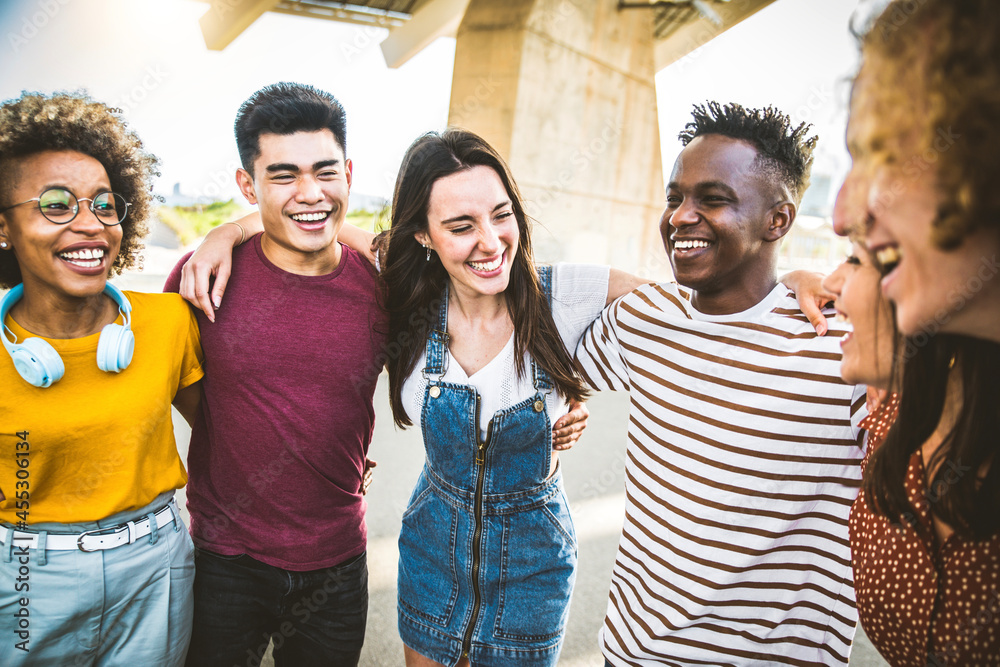 People Laughing Together