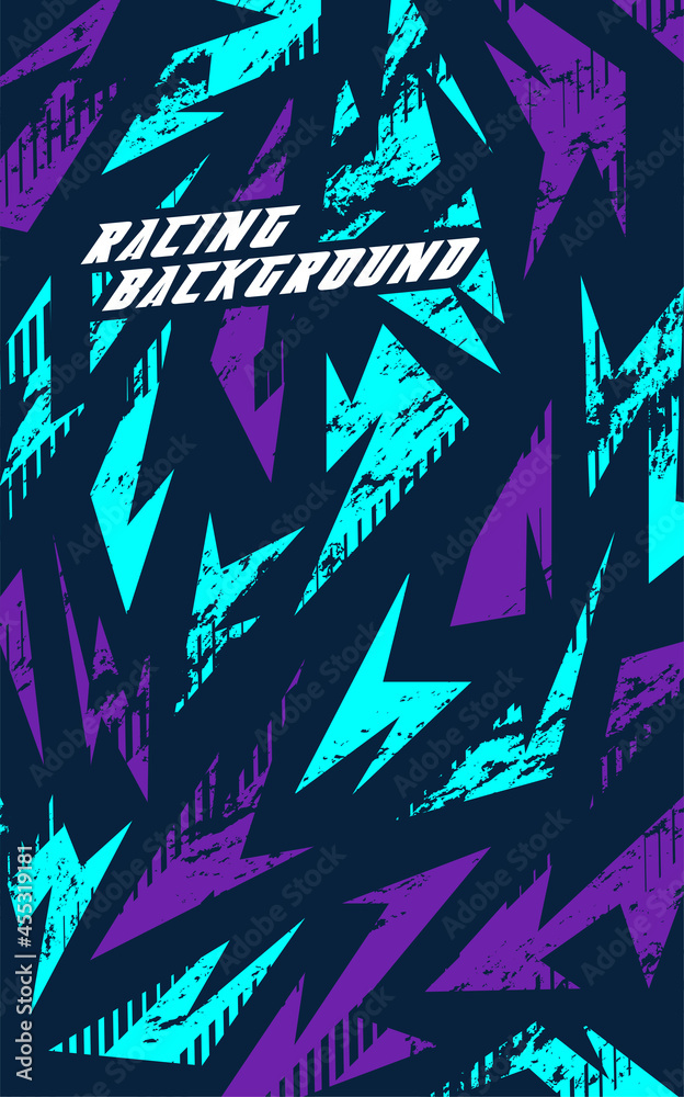 Abstract geometric backgrounds for sports and games. Abstract racing ...