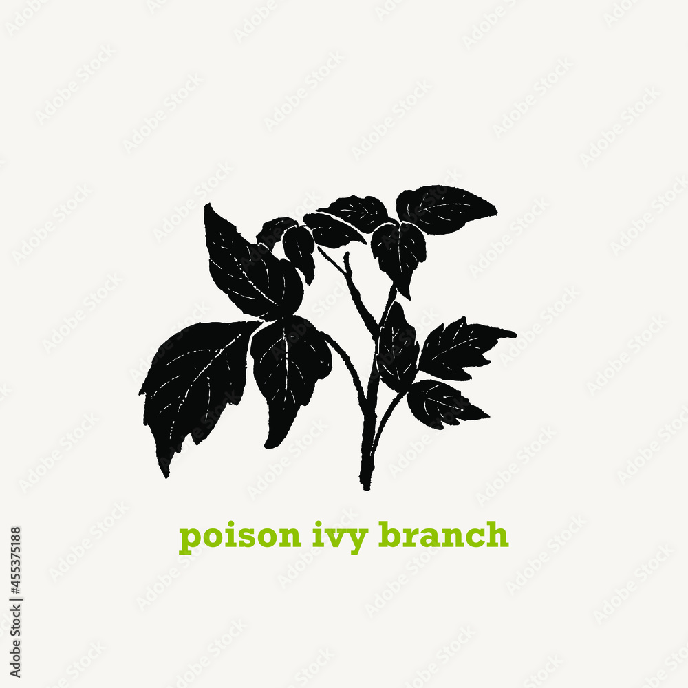 Poison Ivy Silhouette