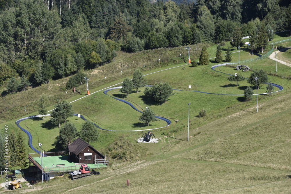 Palenica, góra, Pieniny, Małopolska, Pieniński Park Narodowy, Stock ...