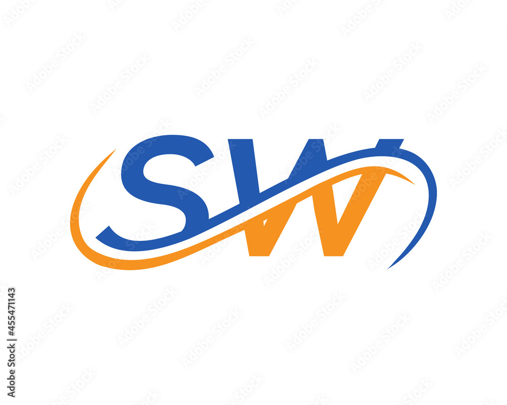SW logo Design for Financial, Development, Investment, Real Estate And ...